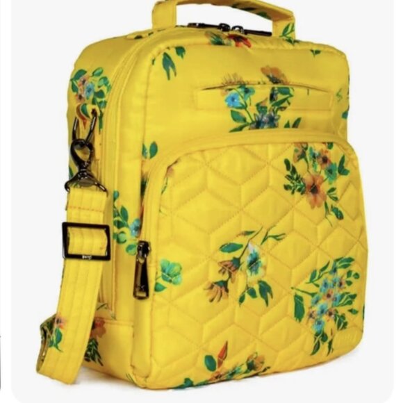 lug | Bags | Lug Ranger Bouquet Yellow Crossbody Bag | Poshmark